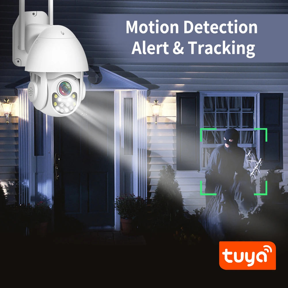 Caméras de sécurité Tuya PGST WiFi caméra de Surveillance sans fil éta
